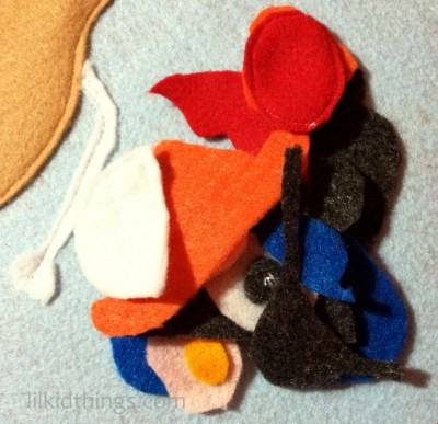 DIY Mr. Potato Head Play Mat for Quiet Books and Travel with Kids