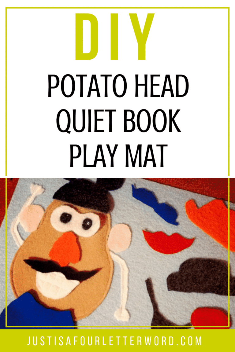 DIY Mr. Potato Head Play Mat for Quiet Books and Travel with Kids