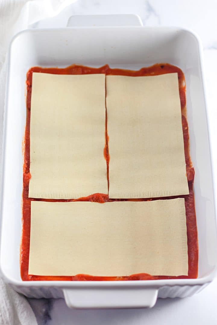Classic Lasagna with Cottage Cheese - Just is a Four Letter Word