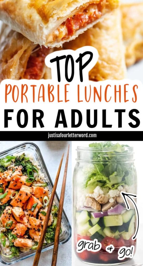 15 Portable Lunches For Adults - Just is a Four Letter Word