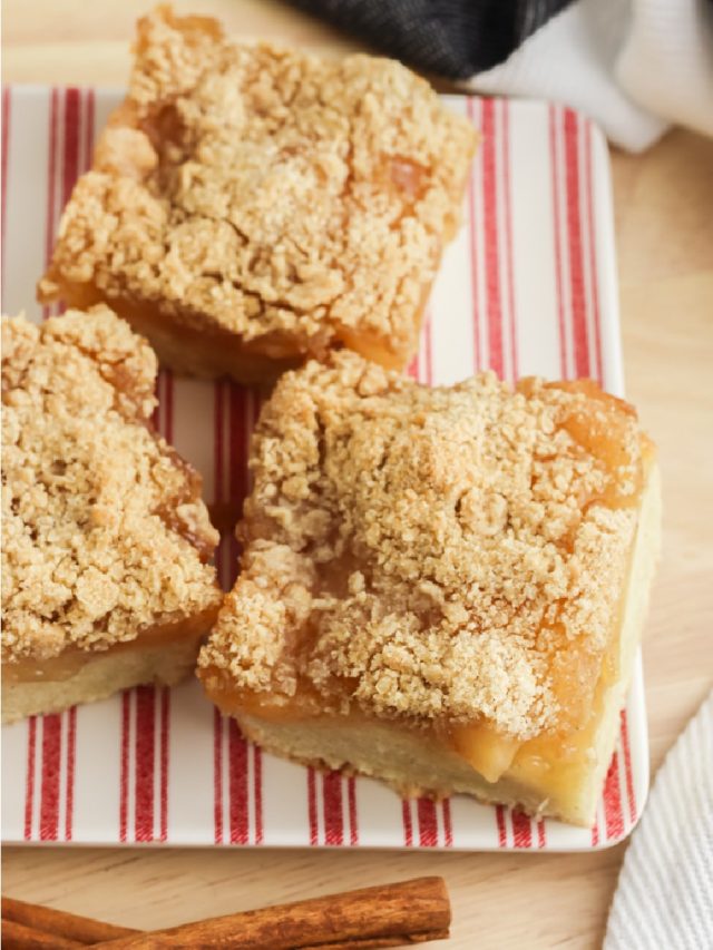 Quick and Easy Apple Pie Bars Recipe - Just is a Four Letter Word