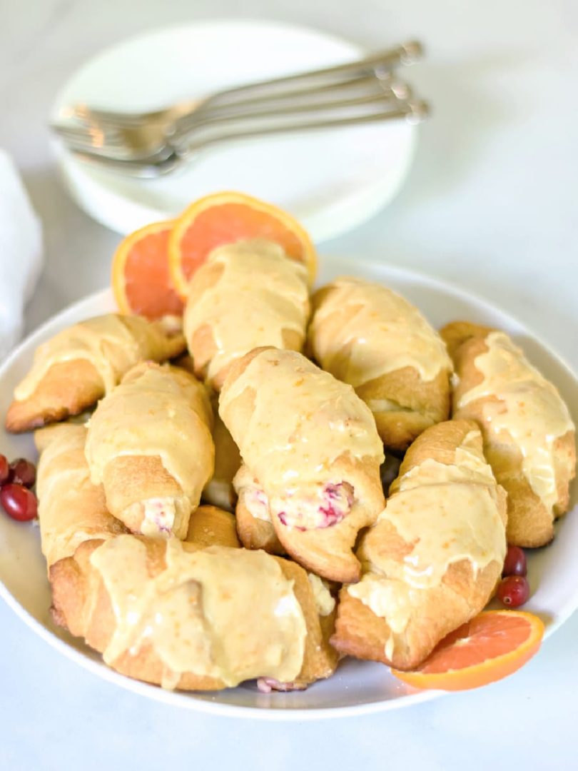 Cranberry Orange Crescent Rolls Recipe | Just is a Four Letter Word