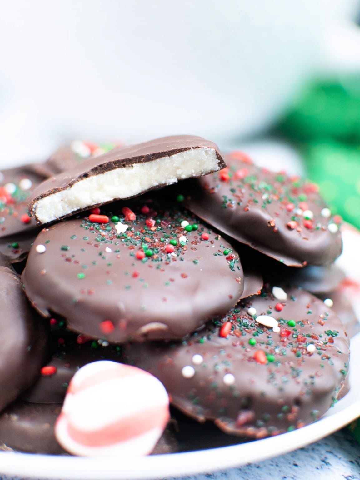 How to Make Peppermint Patties - Just is a Four Letter Word