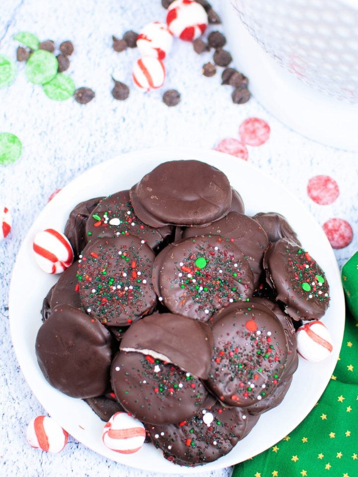 How to Make Peppermint Patties - Just is a Four Letter Word