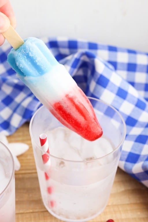 July 4th Bomb Pop Drink Two Ways - Just is a Four Letter Word