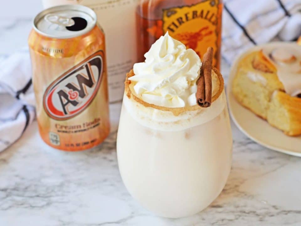 Cinnamon Roll Cocktail - Just is a Four Letter Word