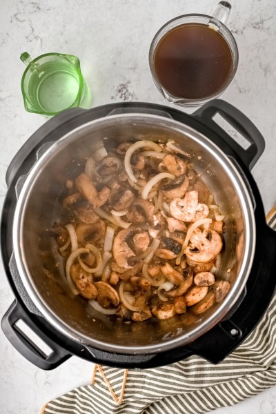 Instant Pot Salisbury Steak - Just is a Four Letter Word