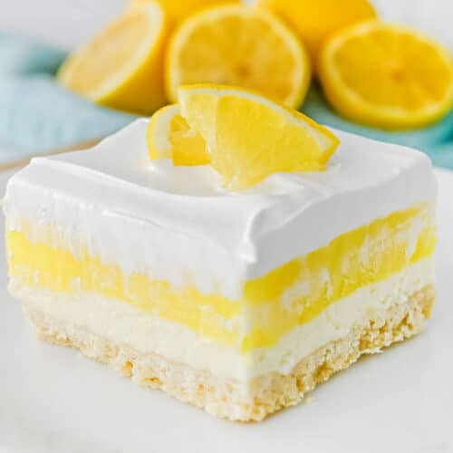 Lemon Delight Dessert - Just is a Four Letter Word