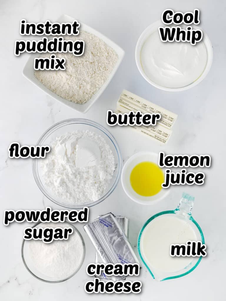 Lemon Delight Dessert - Just is a Four Letter Word