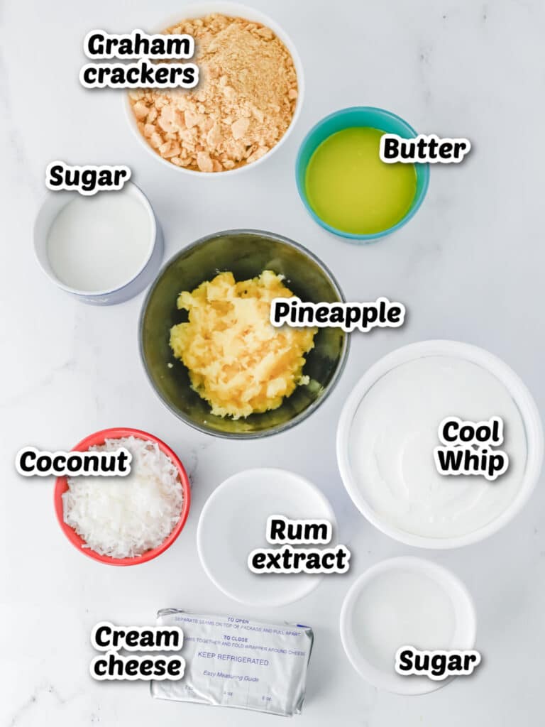 Simple Pina Colada Pie - Just is a Four Letter Word